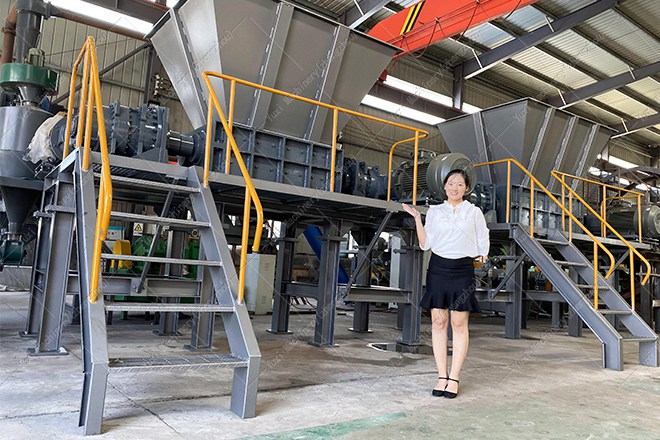 Textile Waste Fabric Shredder, Old Clothes Shredder Machine