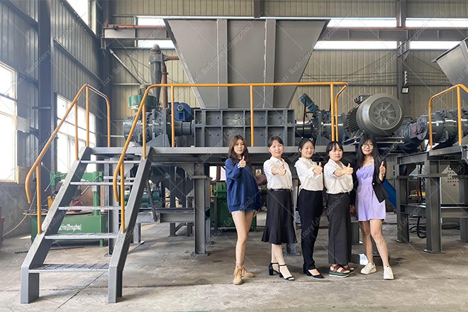 Textile Waste Fabric Shredder, Old Clothes Shredder Machine